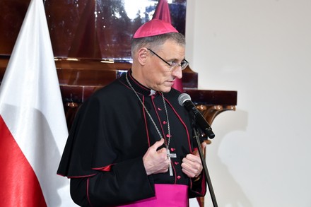Metropolitan Archbishop Riga Zbigniew Stankiewicz Speaks Editorial ...