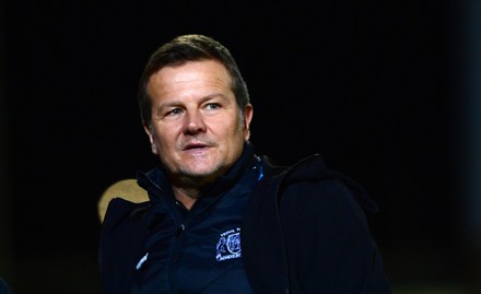 Mark Cooper Manager Yeovil Town During Editorial Stock Photo - Stock ...