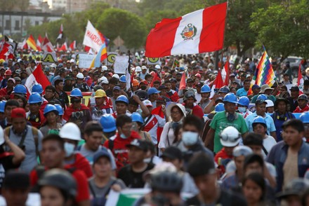 Thousands People Participate New Antigovernment Demonstration Editorial ...