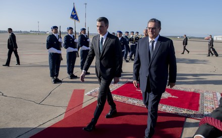 Prime Minister Morocco Aziz Akhannouch R Editorial Stock Photo - Stock ...