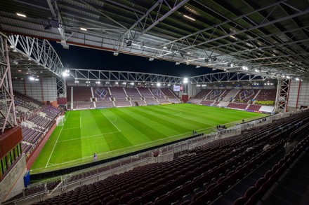 General View Inside Tynecastle Park Edinburgh Editorial Stock Photo ...