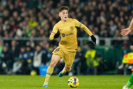 Gavi Central Midfield Barcelona Spain Runs Editorial Stock Photo ...