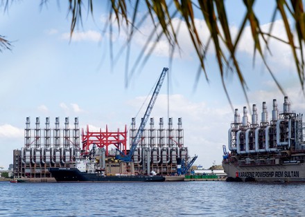 View Turkish Floating Power Plant That Editorial Stock Photo - Stock ...