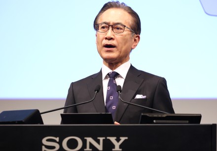 Japanese Electronics Giant Sony President Ceo Editorial Stock Photo ...