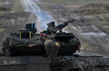 Leopard 2 A6m Main Battle Tank Editorial Stock Photo - Stock Image ...