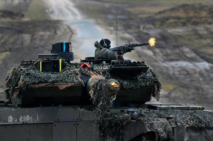 Leopard 2 A6m Main Battle Tank Editorial Stock Photo - Stock Image ...