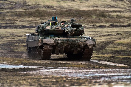 Leopard 2 A6m Main Battle Tank Editorial Stock Photo - Stock Image ...