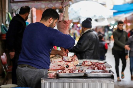 Palestinians Shop Local Market Gaza City Editorial Stock Photo - Stock ...