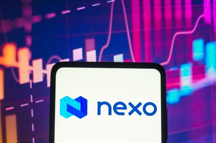 This Photo Illustration Nexo Logo Displayed Editorial Stock Photo ...