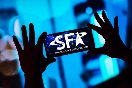This Photo Illustration Space Force Association Editorial Stock Photo ...