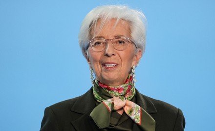 European Central Bank Ecb President Christine Editorial Stock Photo ...