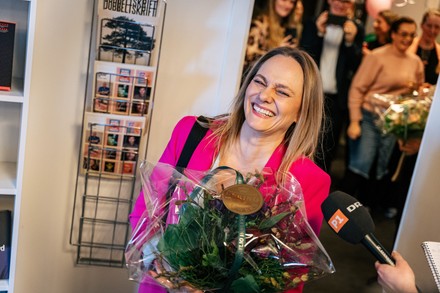 Writer Maren Uthaug Receives Litterary Prize Editorial Stock Photo ...