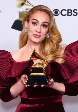 Adele Best Pop Solo Performance Easy Editorial Stock Photo - Stock ...