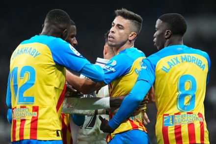 Gabriel Paulista Valencia Cf Red Card Editorial Stock Photo - Stock ...