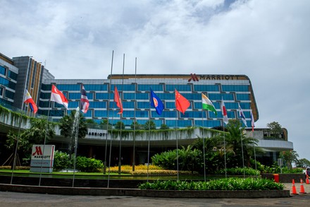 Flags Different Countries Participants Asean Tourism Editorial Stock ...
