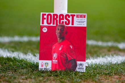 Match Day Programme City Ground Nottingham Editorial Stock Photo ...