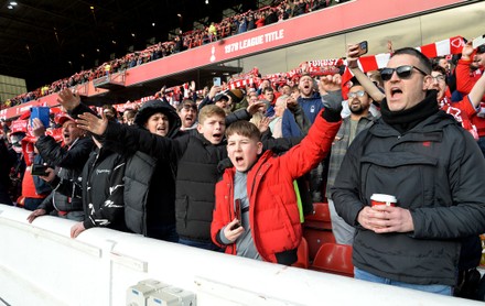 Nottingham Forest Fans Editorial Stock Photo - Stock Image | Shutterstock