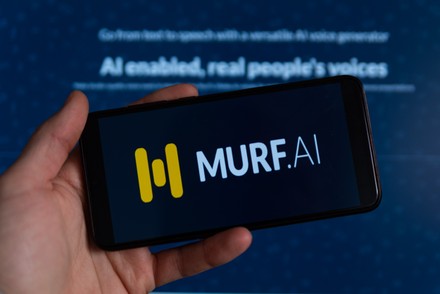 This Photo Illustration Murf Software Logo Editorial Stock Photo ...