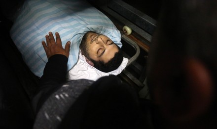 Palestinians Mourn Over Body Abdullah Qalalweh Editorial Stock Photo ...