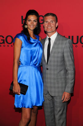 David Coulthard Girlfriend Karen Minier Editorial Stock Photo - Stock ...