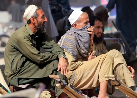 Pakistani Laborers Who Work On Daily Editorial Stock Photo - Stock ...