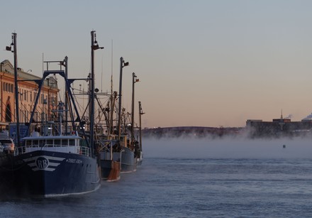 Boston Fishing Fleet Remains Docks Sea Editorial Stock Photo - Stock ...