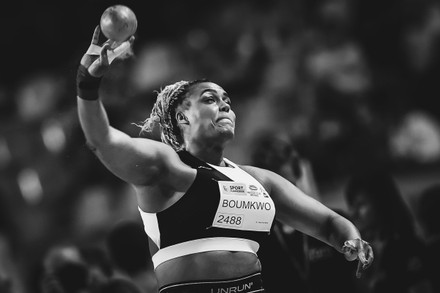 Belgian Jolien Boumkwo Pictured Action During Editorial Stock Photo ...