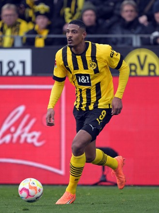 Dortmund Sebastien Haller Borussia Dortmund During Editorial Stock ...