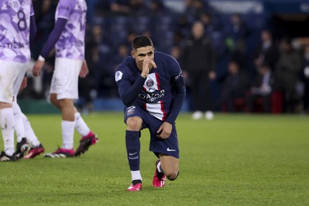 Achraf Hakimi Psg Celebrates His Goal Editorial Stock Photo - Stock ...