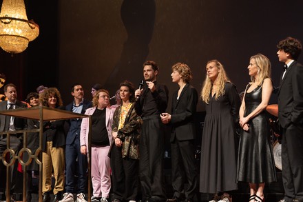 Cast Crew Close Pictured During Award Editorial Stock Photo - Stock ...