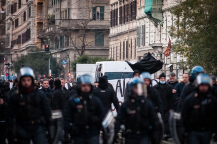 Members Anarchist Groups Demonstrating Support Imprisoned Editorial ...