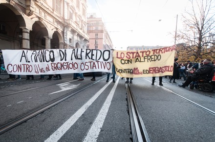 Members Anarchist Groups Demonstrating Support Anarchist Editorial ...