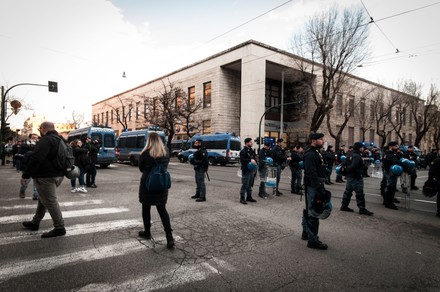 Members Anarchist Groups Demonstrating Support Anarchist Editorial ...
