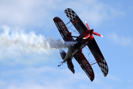 Us Pilot Skip Stewart Performs Aerobatic Editorial Stock Photo - Stock ...