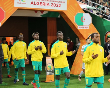Players Senegal Arrives Final Match Between Editorial Stock Photo ...