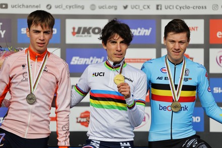 Leo Bisiaux France On Podium After Editorial Stock Photo - Stock Image ...