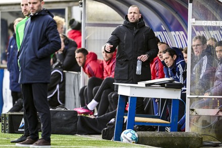 Leeuwarden Ajax Coach Johnny Heitinga During Editorial Stock Photo ...
