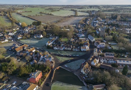 Finchingfield One Most Photographed Villages Essex Editorial Stock ...