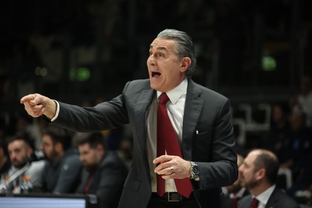 Alessandro Magro Head Coach Germani Pallacanestro Editorial Stock Photo ...