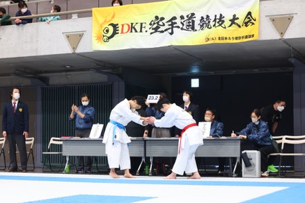 Lr Hinata Kitamura Shinji Kaimasu Karate Editorial Stock Photo - Stock ...