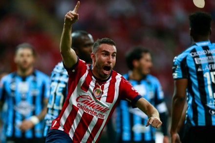 Chivas Manuel Mayorga Celebrates After Scoring Editorial Stock Photo ...