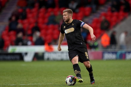 Hartlepool Uniteds Jamie Sterry During Sky Editorial Stock Photo ...