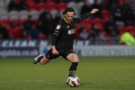 Hartlepool Uniteds Jamie Sterry During Sky Editorial Stock Photo ...