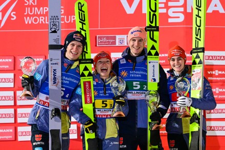 German Team Award Ceremony Fis Ski Editorial Stock Photo - Stock Image ...