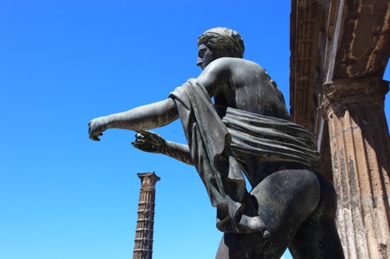 Statue Apollo 120 Bc Temple Apollo Editorial Stock Photo - Stock Image ...