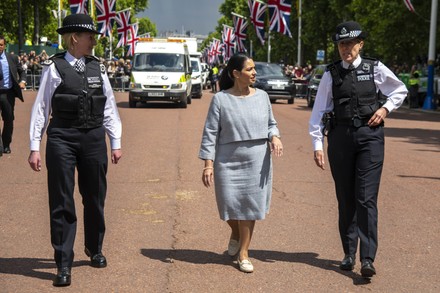 Priti Patel Meets Met Police Deputy Editorial Stock Photo - Stock Image ...