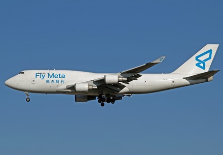 Boeing 747446bdsf Fly Meta Company Based Editorial Stock Photo - Stock ...