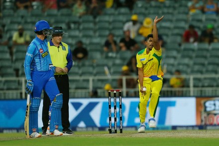 Kyle Simmonds Joburg Super Kings Bowls Editorial Stock Photo - Stock ...