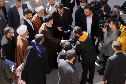 Iranian President Ebrahim Raisi Attends Simultaneous Editorial Stock ...