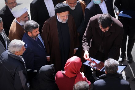 Iranian President Ebrahim Raisi Attends Simultaneous Editorial Stock ...